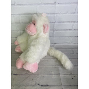 Goffa | Toys | Goffa White Pink Gorilla Monkey Ape Plush Stuffed Animal ...
